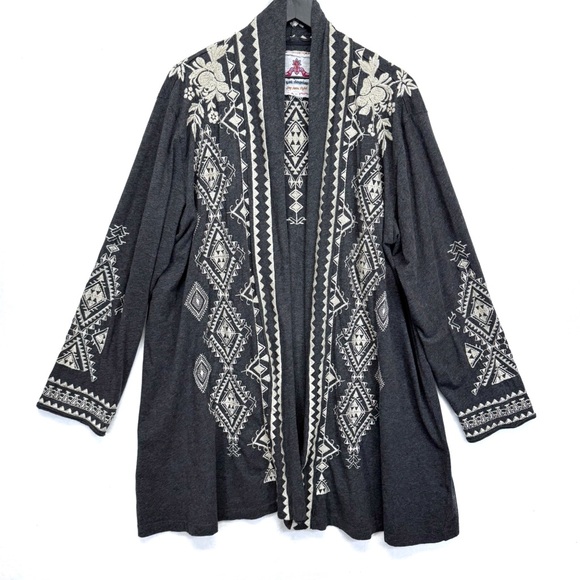 Johnny Was | Sweaters | Johnny Was Womens X Plus 10 Cotton Duster ...